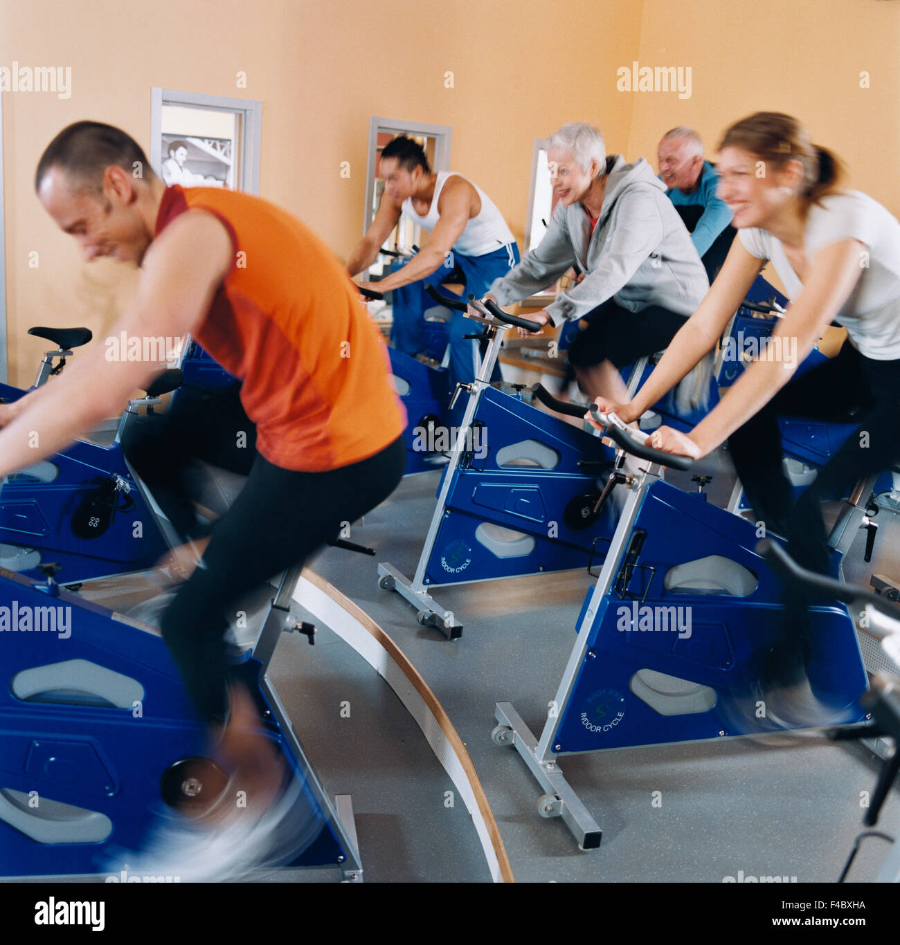 20-24 years activity adults only athlete bicycle bodybuilding color ...