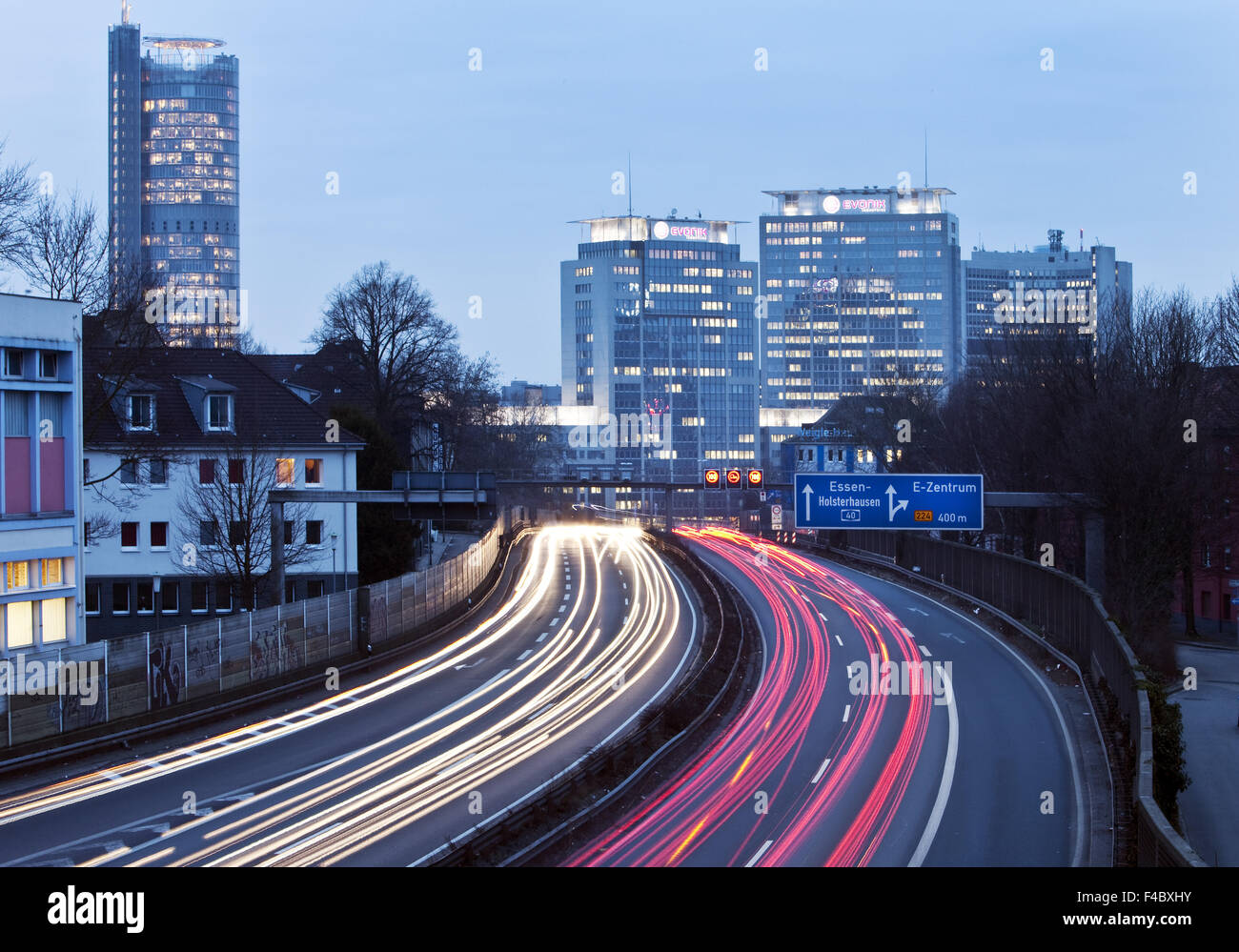 Essen skyline hi-res stock photography and images - Alamy