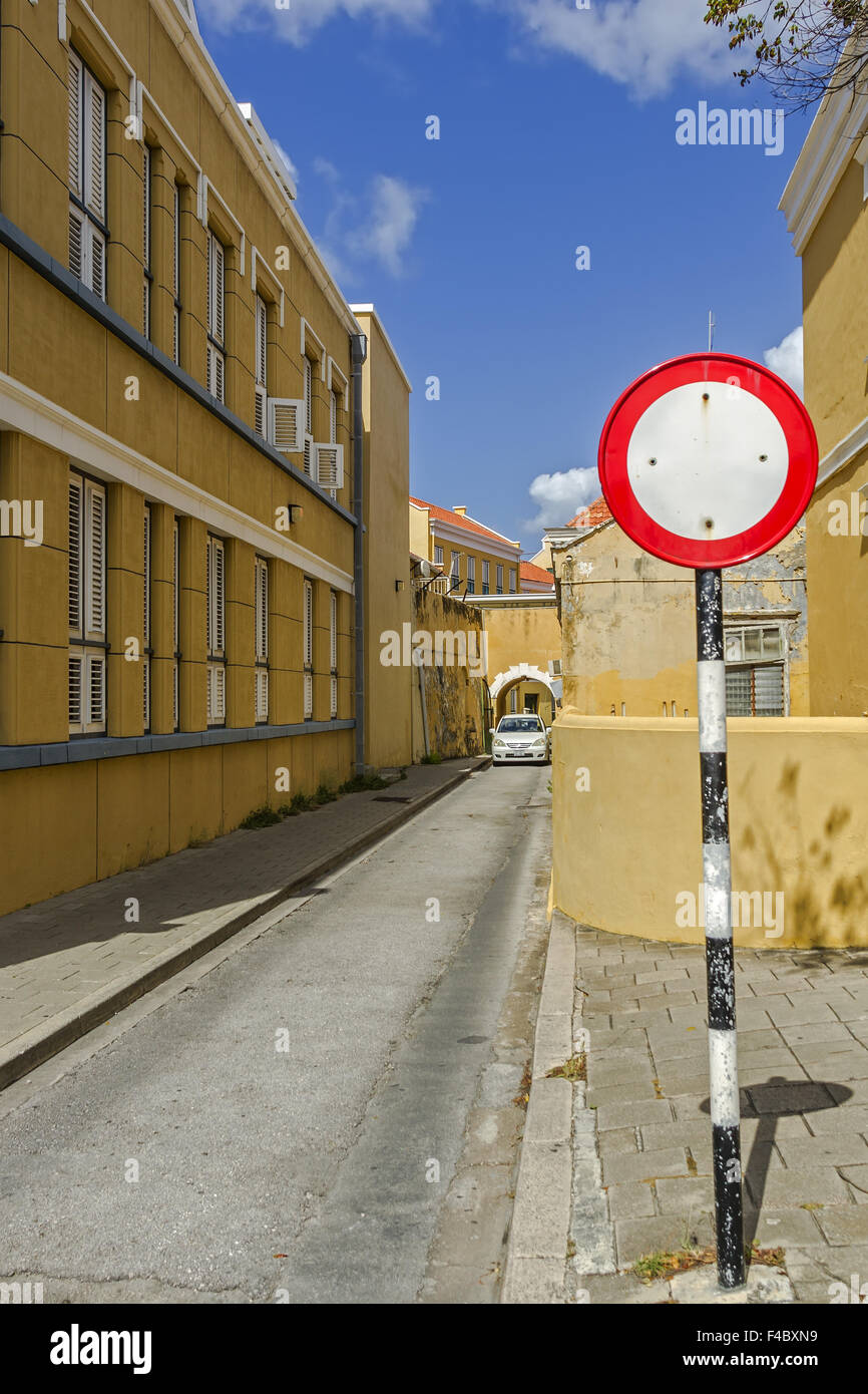 Curacao road sign hi-res stock photography and images - Alamy