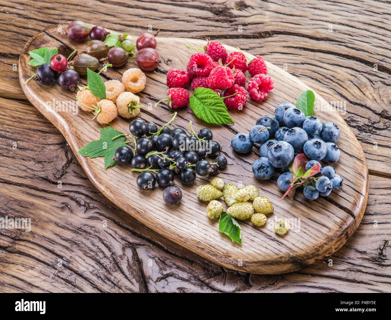 Raspberry black currant berries hi-res stock photography and images - Alamy