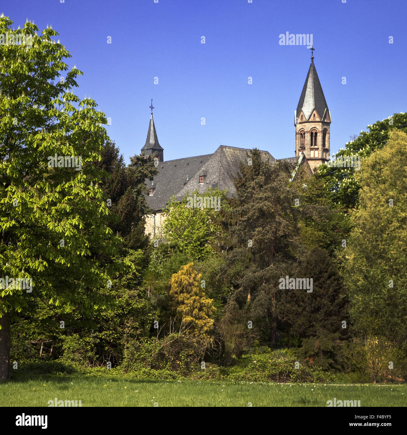 Monastery Saarn, Muelheim, Germany Stock Photo - Alamy