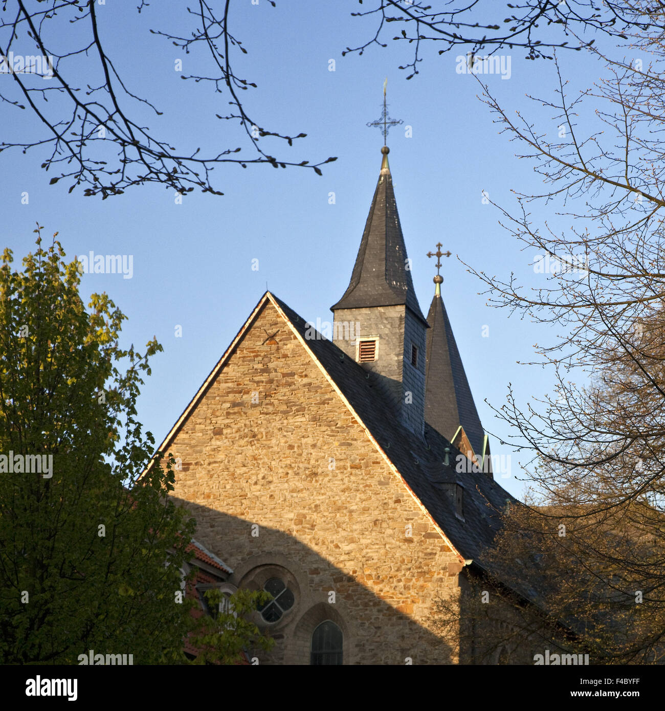 Monastery Saarn, Muelheim, Germany Stock Photo - Alamy