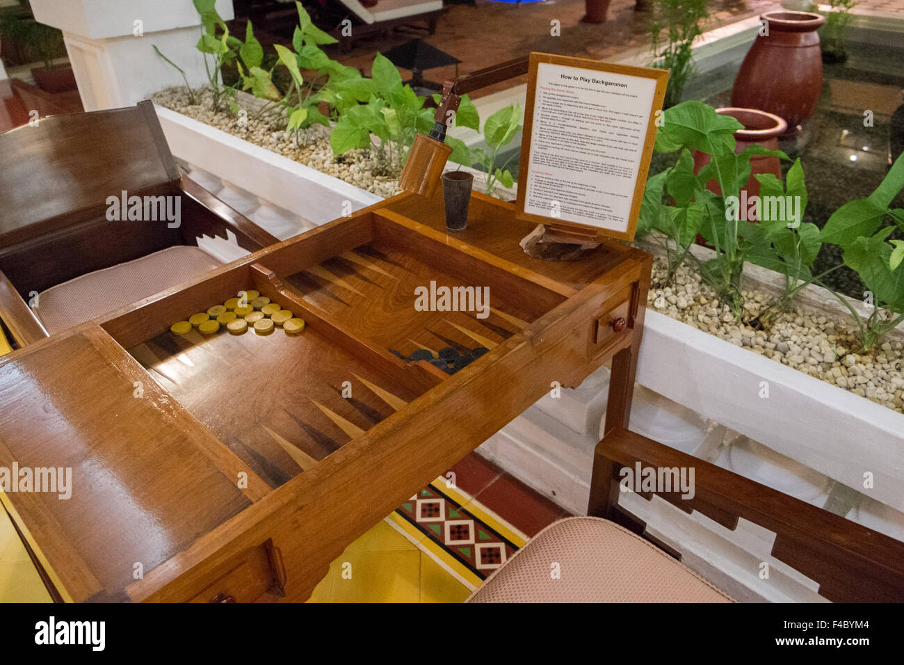 Backgammon Table High Resolution Stock Photography and Images - Alamy