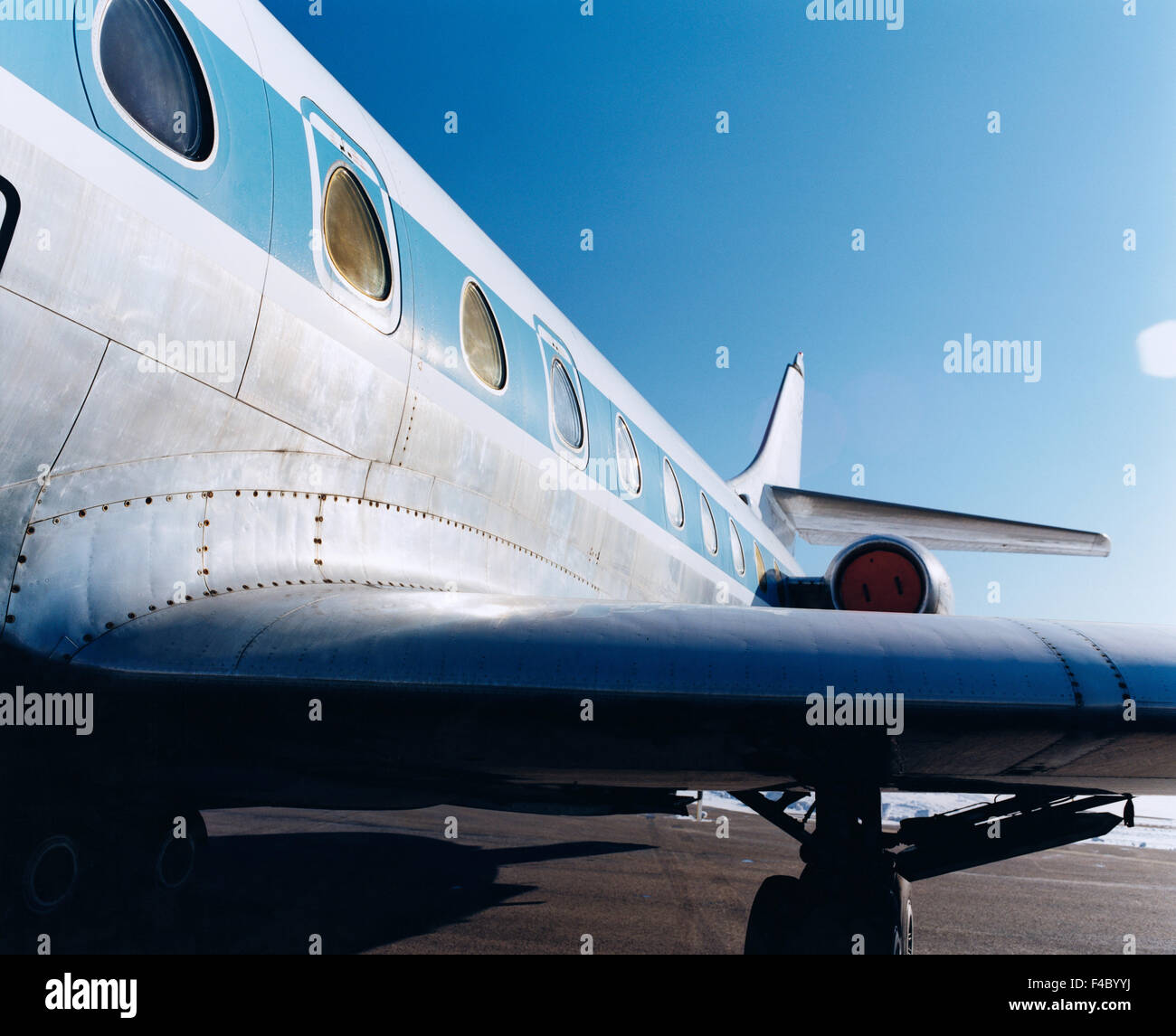 airplane airport aviation close-up color image flying horizontal ...