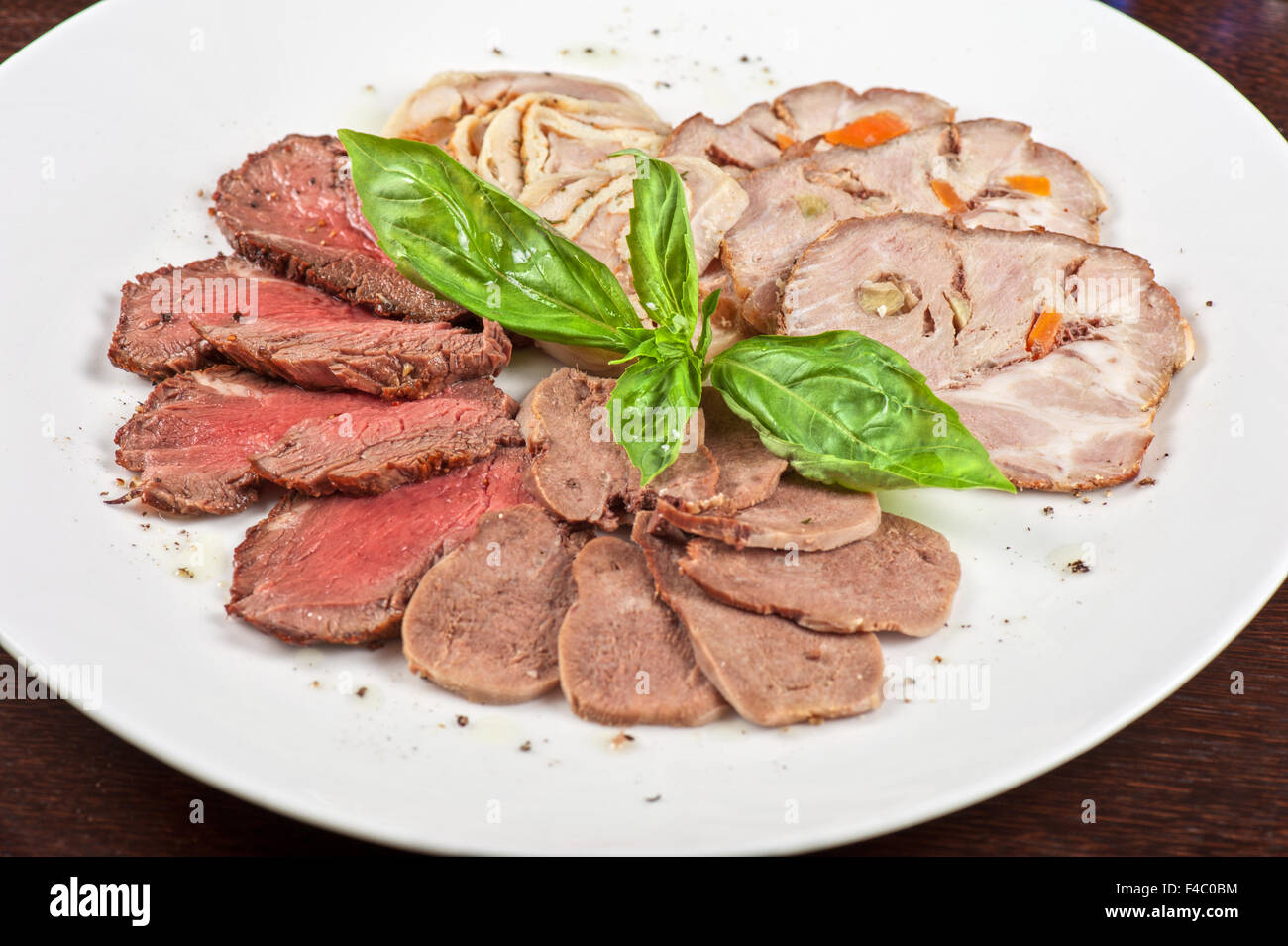 Closeup meat cuts Stock Photo - Alamy