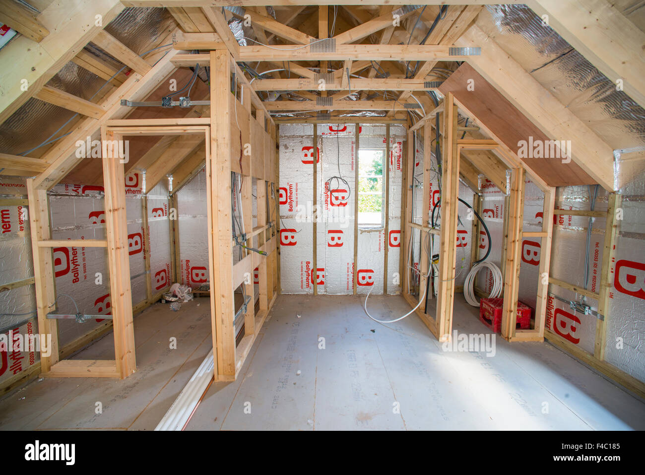 The interior of a building under construction Stock Photo - Alamy