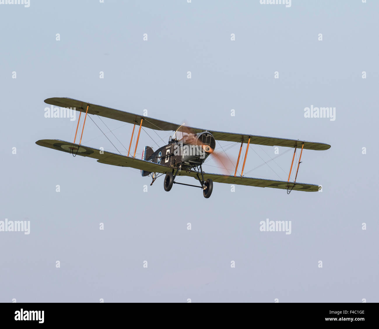 Two seat biplane hi-res stock photography and images - Alamy