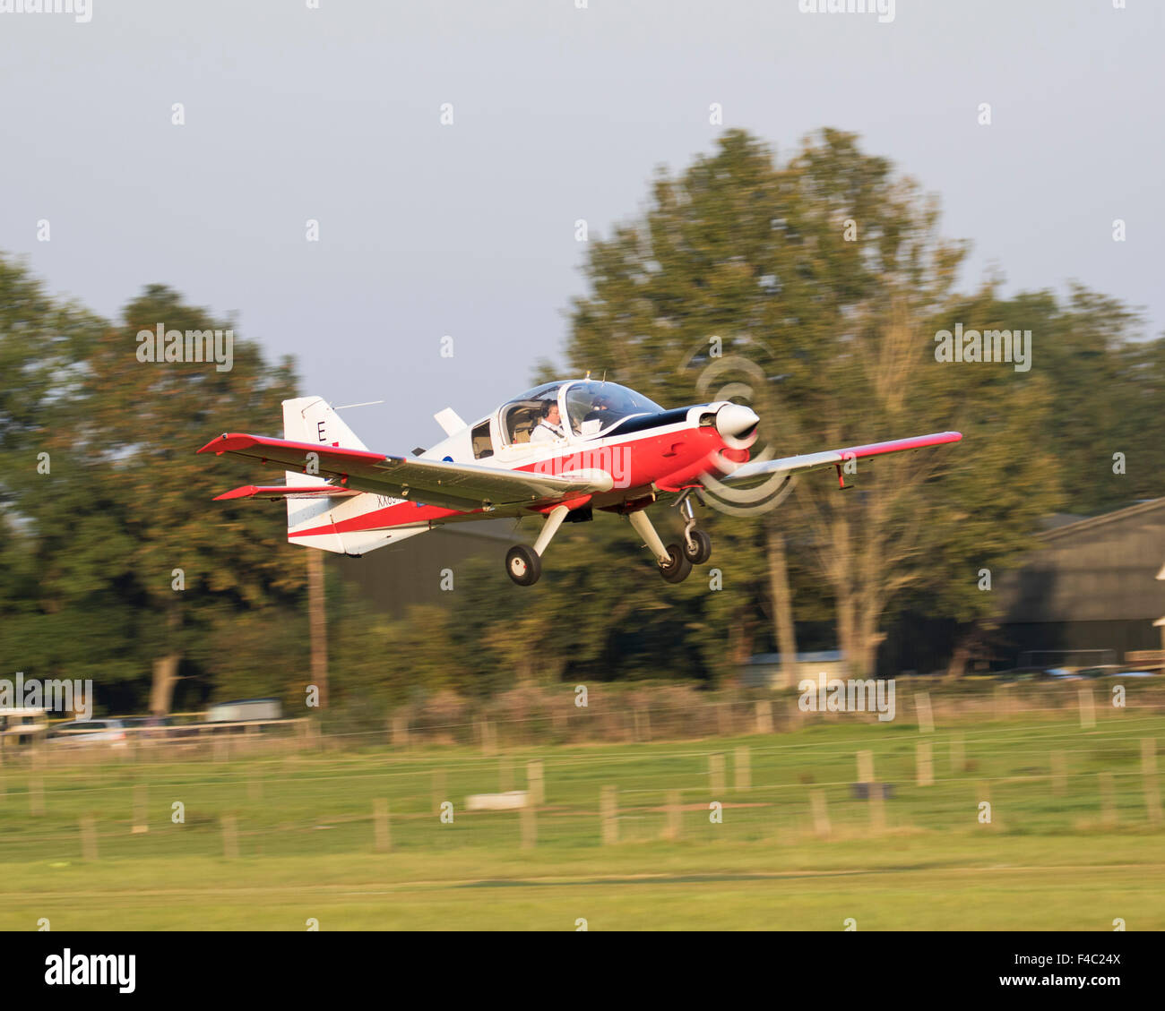 Scottish Aviation Bulldog T1 G-CBBS aircraft Still wearing it's RAF ...