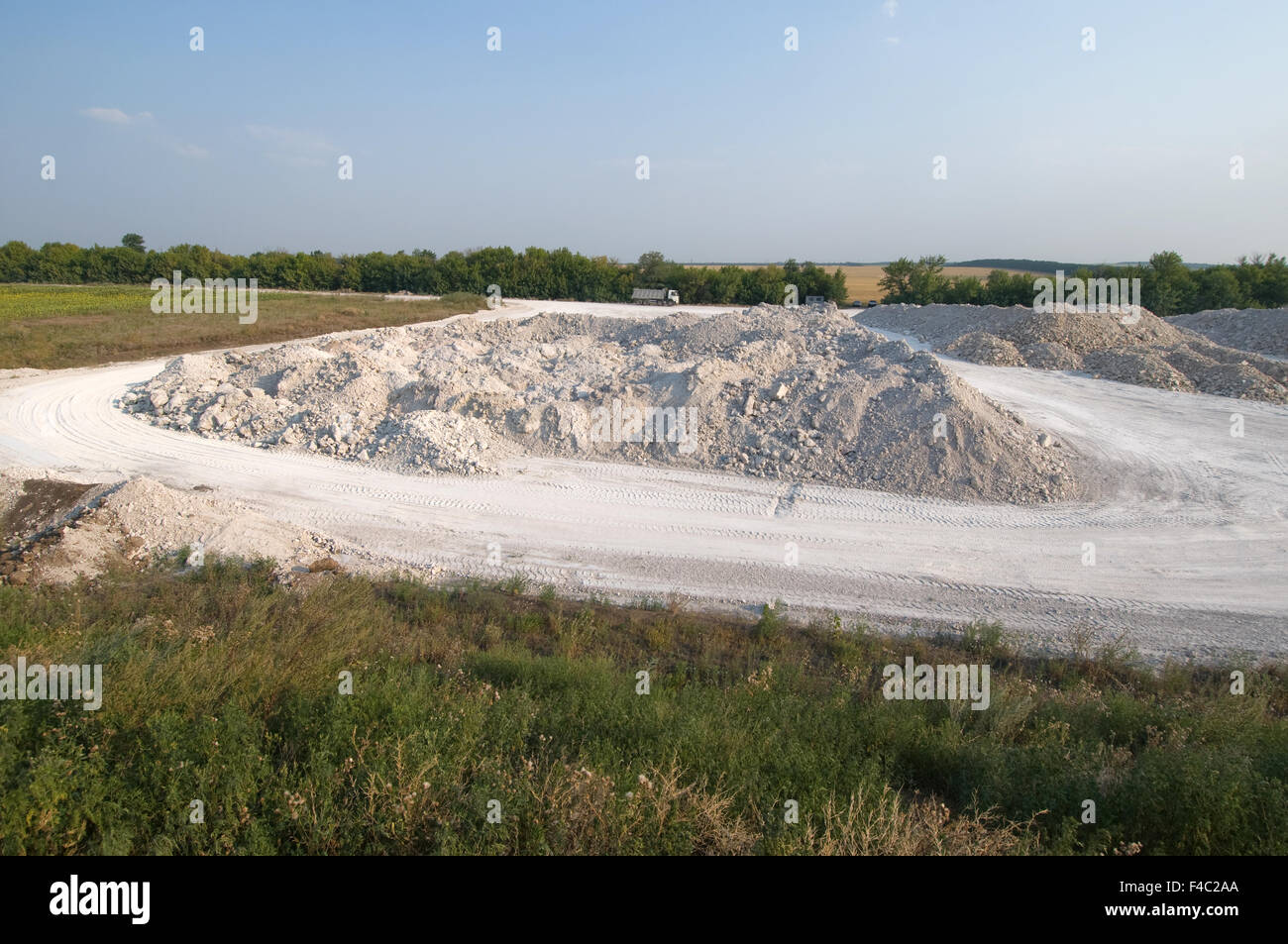 high mound of waste Stock Photo - Alamy