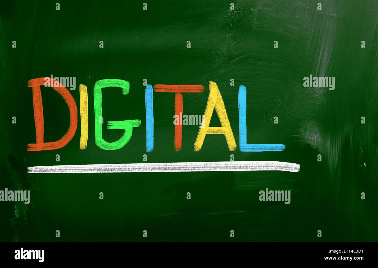 Digital concept hi-res stock photography and images - Alamy