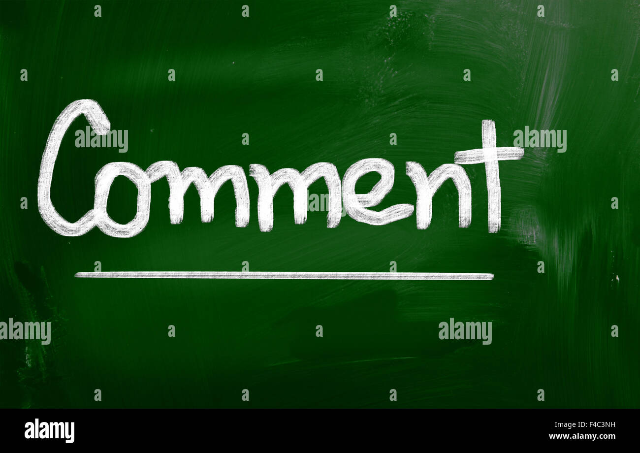 Comment share hi-res stock photography and images - Alamy