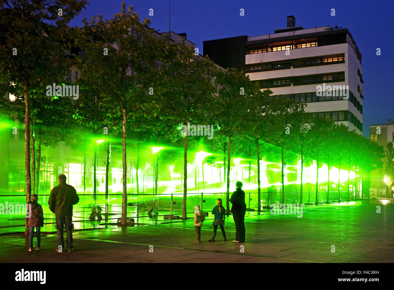 Event LichtRouten, Luedenscheid, Germany Stock Photo - Alamy