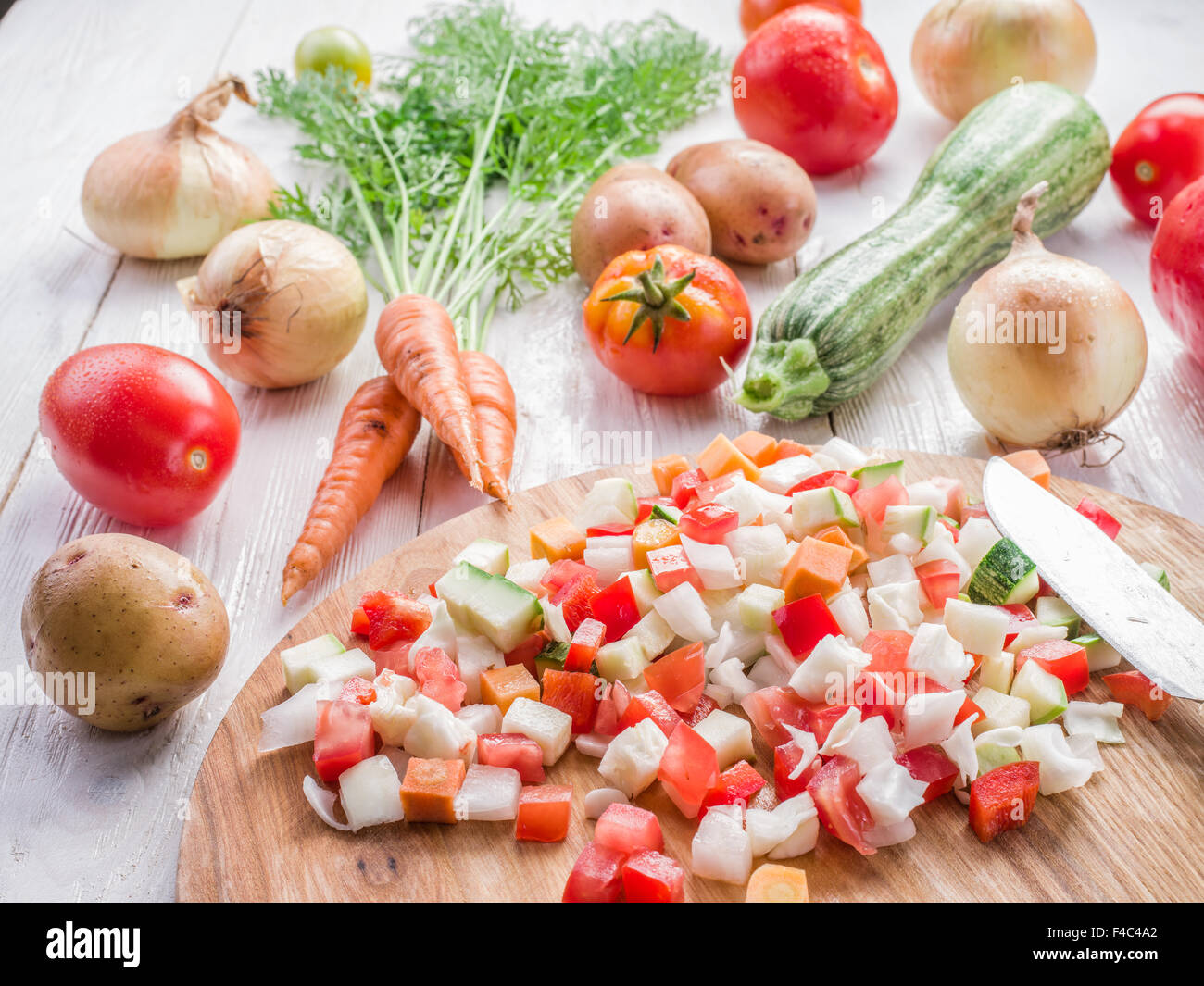 Cut potato hi-res stock photography and images - Alamy