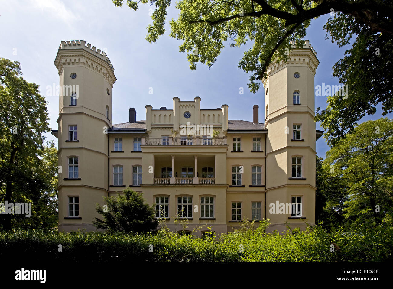 Castle Schwansbell, Luenen, Germany Stock Photo - Alamy