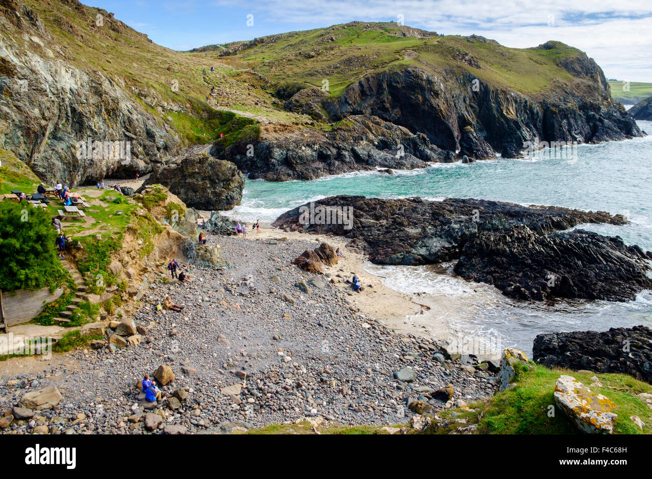 Kynance Cove, Cornwall, England, UK Stock Photo - Alamy