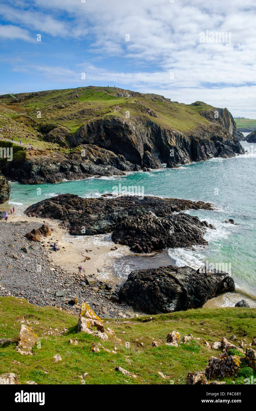 Headland in Cornwall, England, UK Stock Photo - Alamy