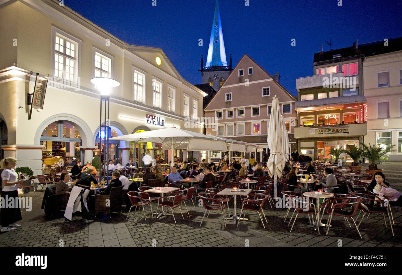 The old market in Unna, Germany Stock Photo - Alamy