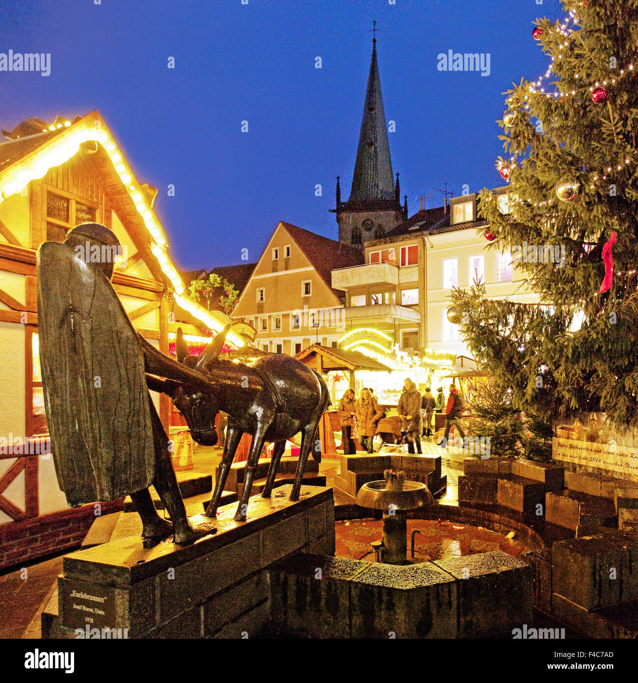 Market square unna hi-res stock photography and images - Alamy