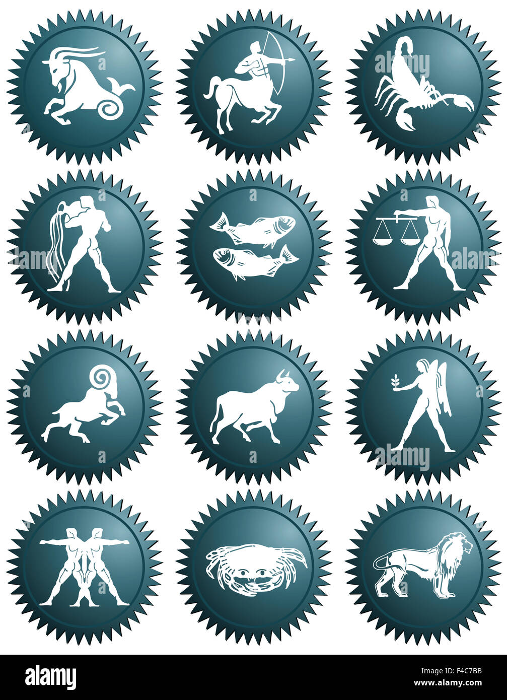 Steinbock symbol sternzeichen hi-res stock photography and images - Alamy