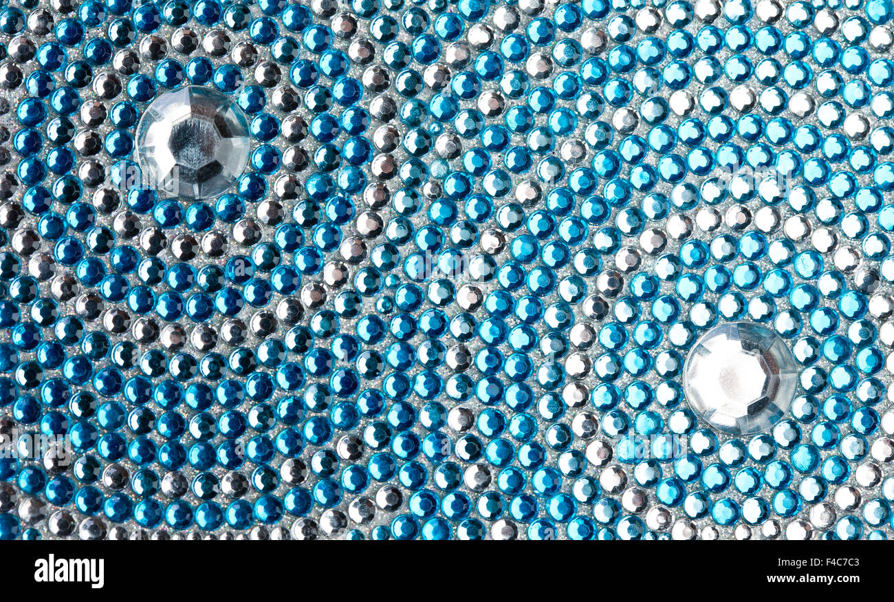 blue and silver texture with crystals Stock Photo - Alamy