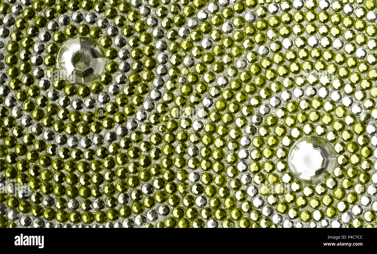 yellow and silver texture with crystals Stock Photo - Alamy