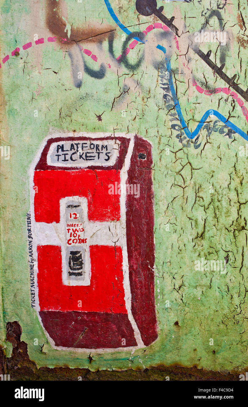 Platform ticket machine painting hi-res stock photography and images ...