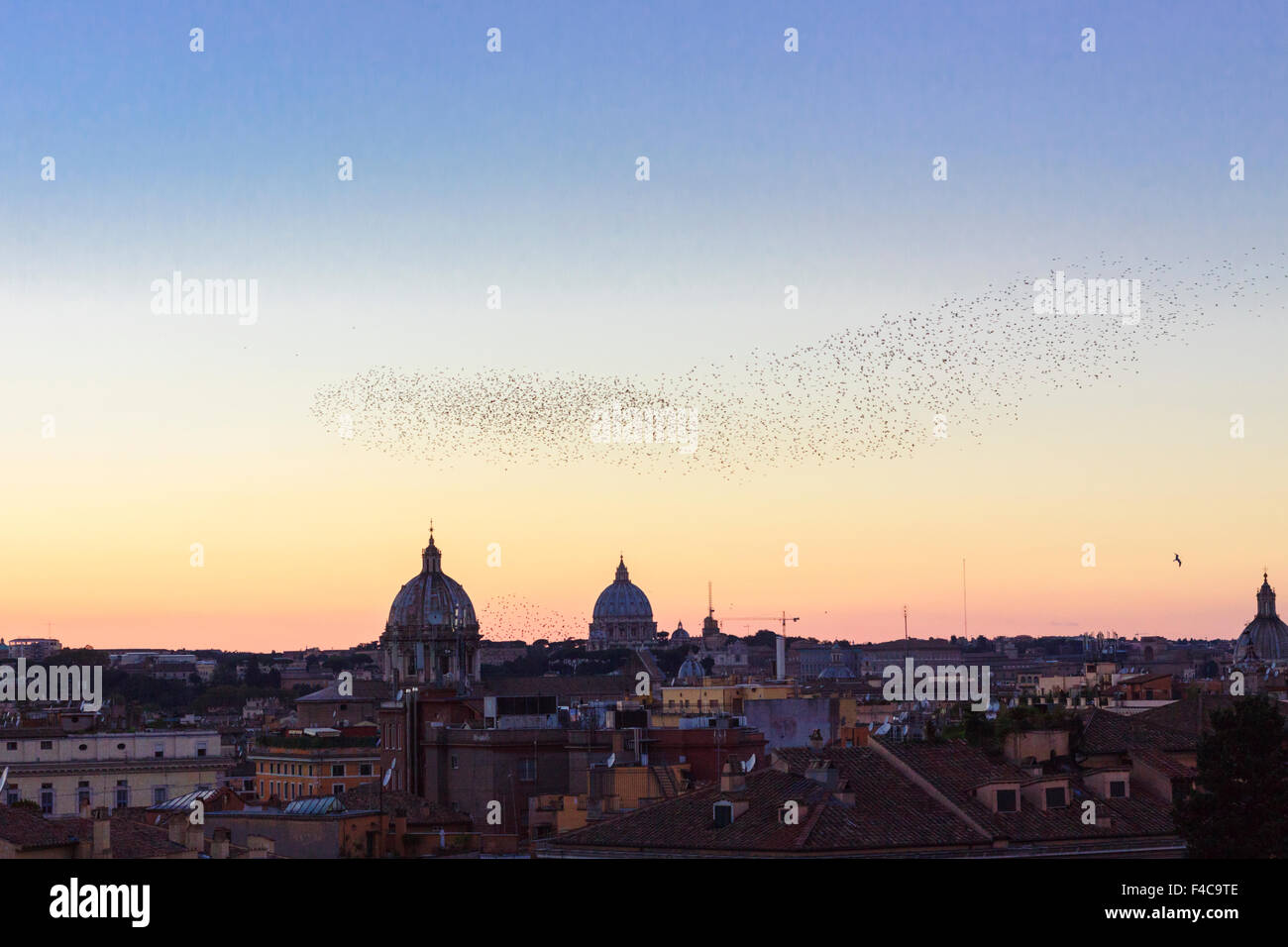 Roman skyline hi-res stock photography and images - Alamy