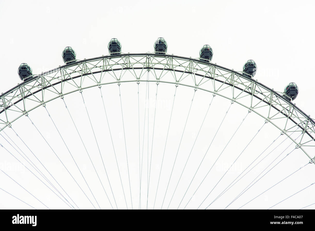 The London Eye is a giant ferris wheel on the South Bank of the river ...