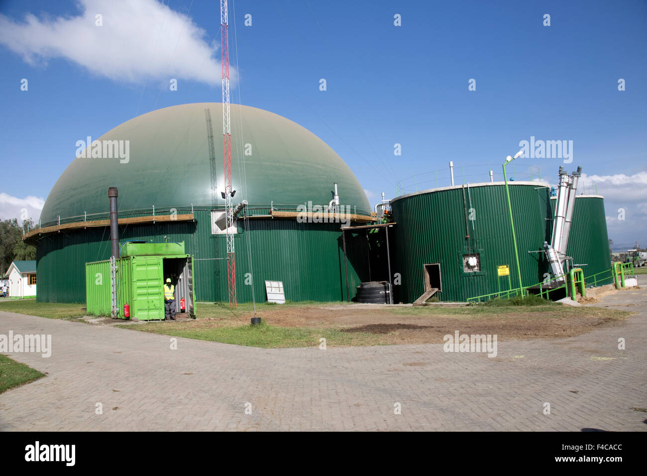 2.4 MW Biogas Biojoule CHP anaerobic digestion plant Gorge Farm Energy ...