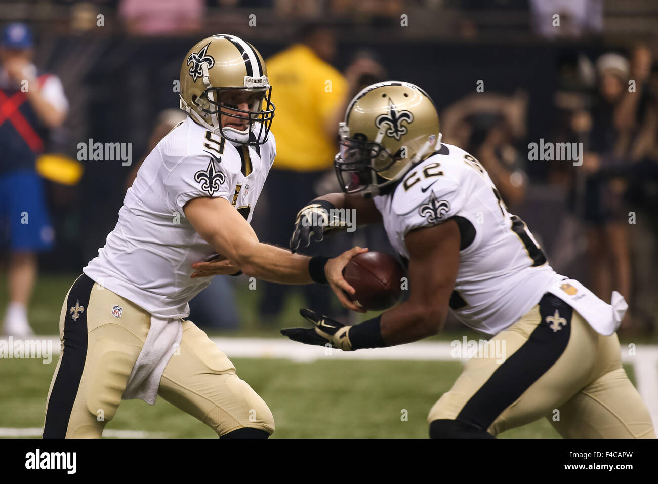 New Orleans, Lousiana, USA. 15th Oct, 2015. New Orleans Saints ...