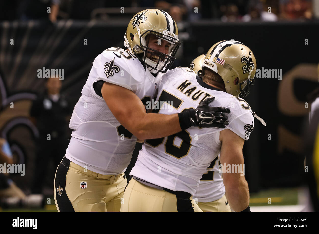 New Orleans, Lousiana, USA. 15th Oct, 2015. New Orleans Saints ...