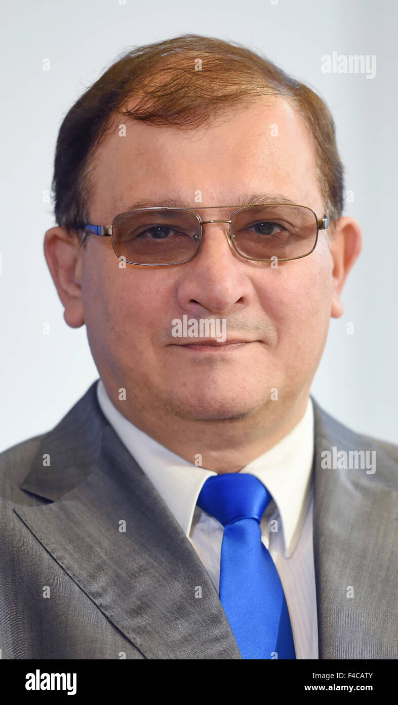 Karlsruhe, Germany. 16th Oct, 2015. Molecular biologist Gilles-Eric ...