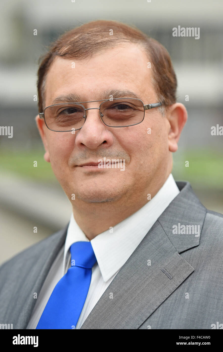 Karlsruhe, Germany. 16th Oct, 2015. Molecular biologist Gilles-Eric ...