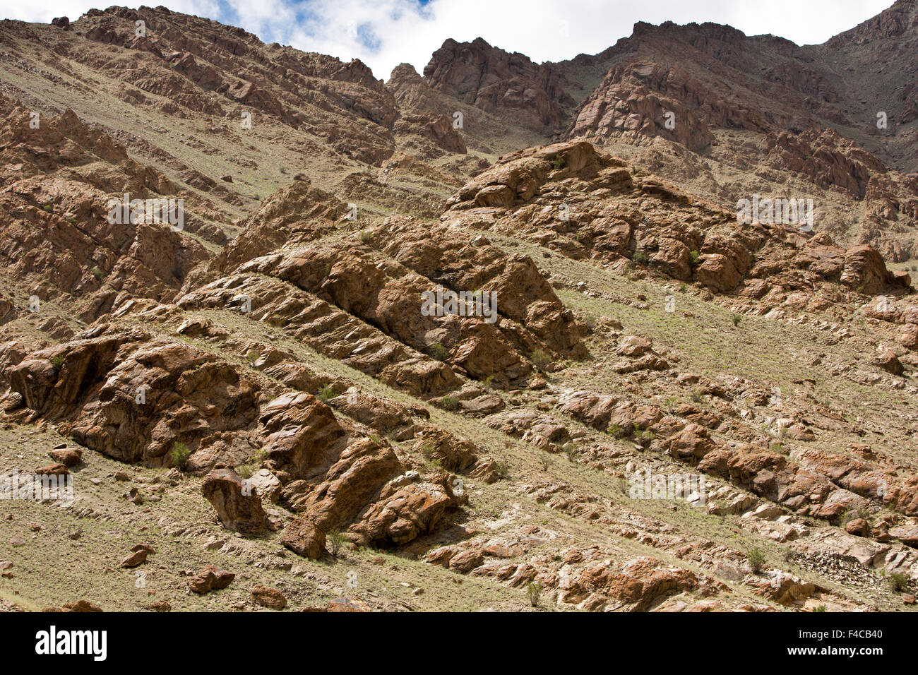 Tilted rock strata hi-res stock photography and images - Alamy