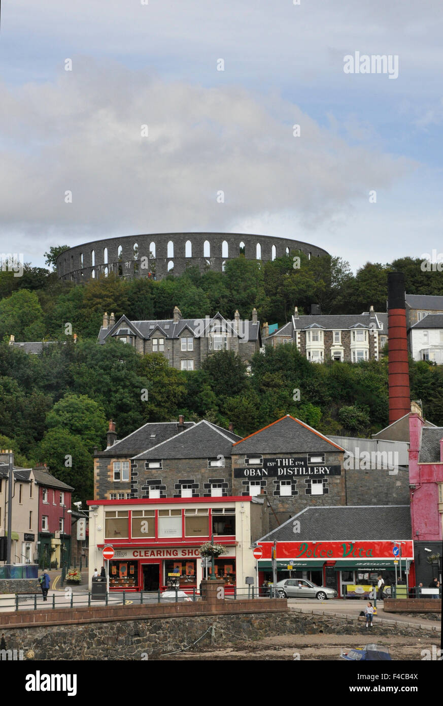 Oban folly monument hi-res stock photography and images - Alamy