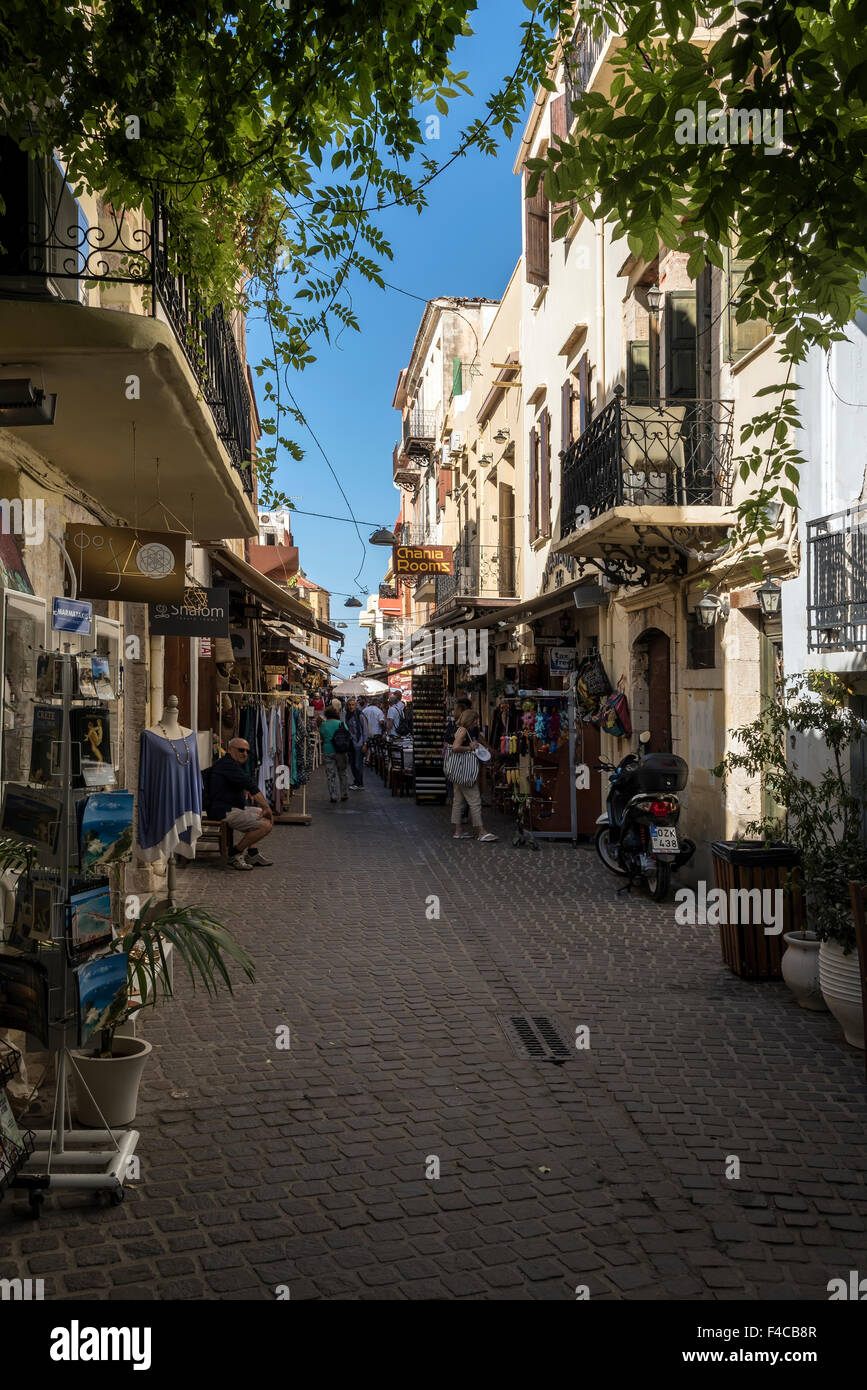 Shopping in crete greece hi-res stock photography and images - Alamy
