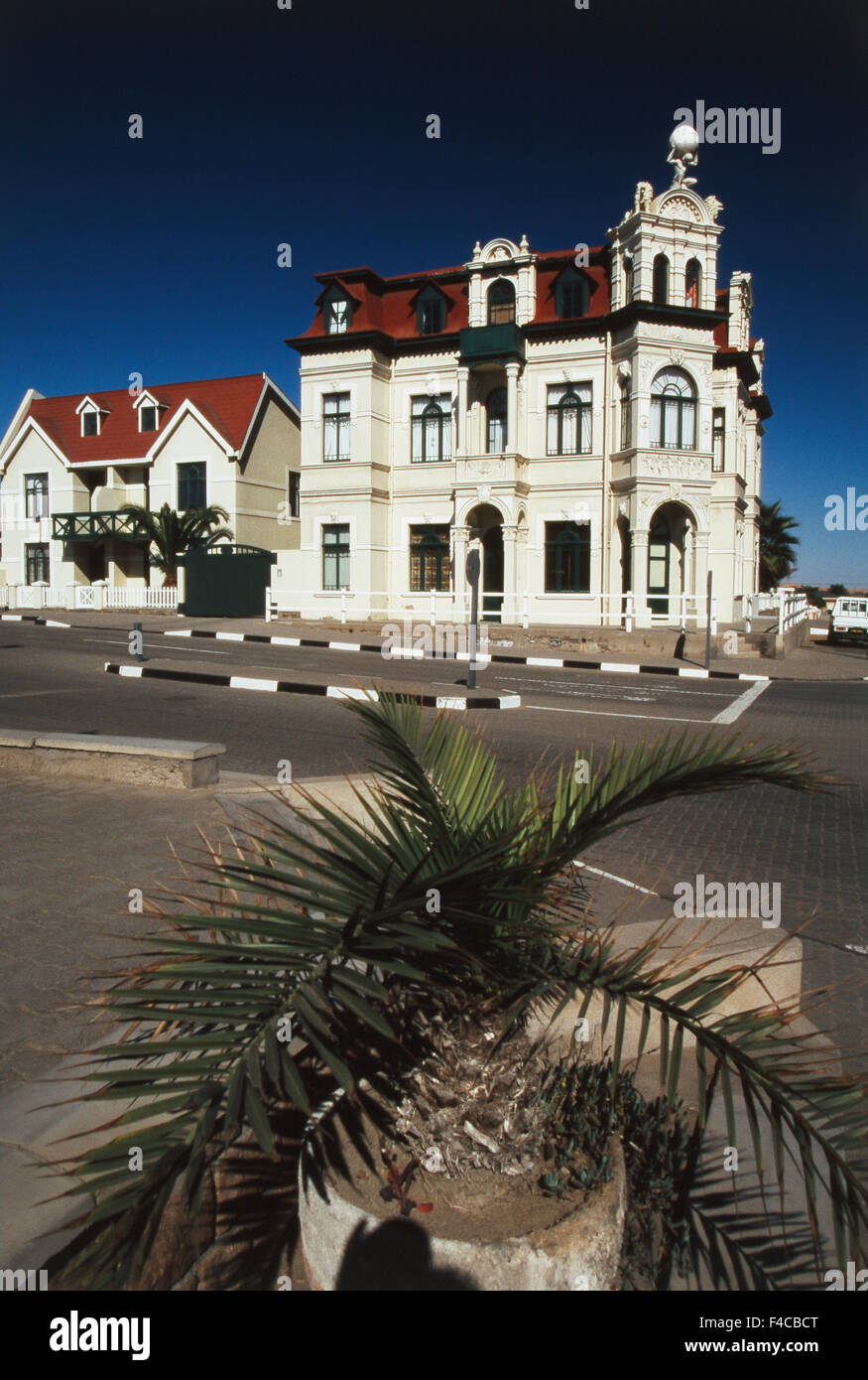 Namibia, Swakopmund, German architecture (Large format sizes available ...