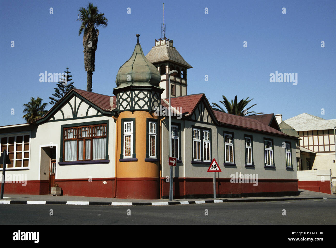 Namibia, Swakopmund, German architecture (Large format sizes available ...