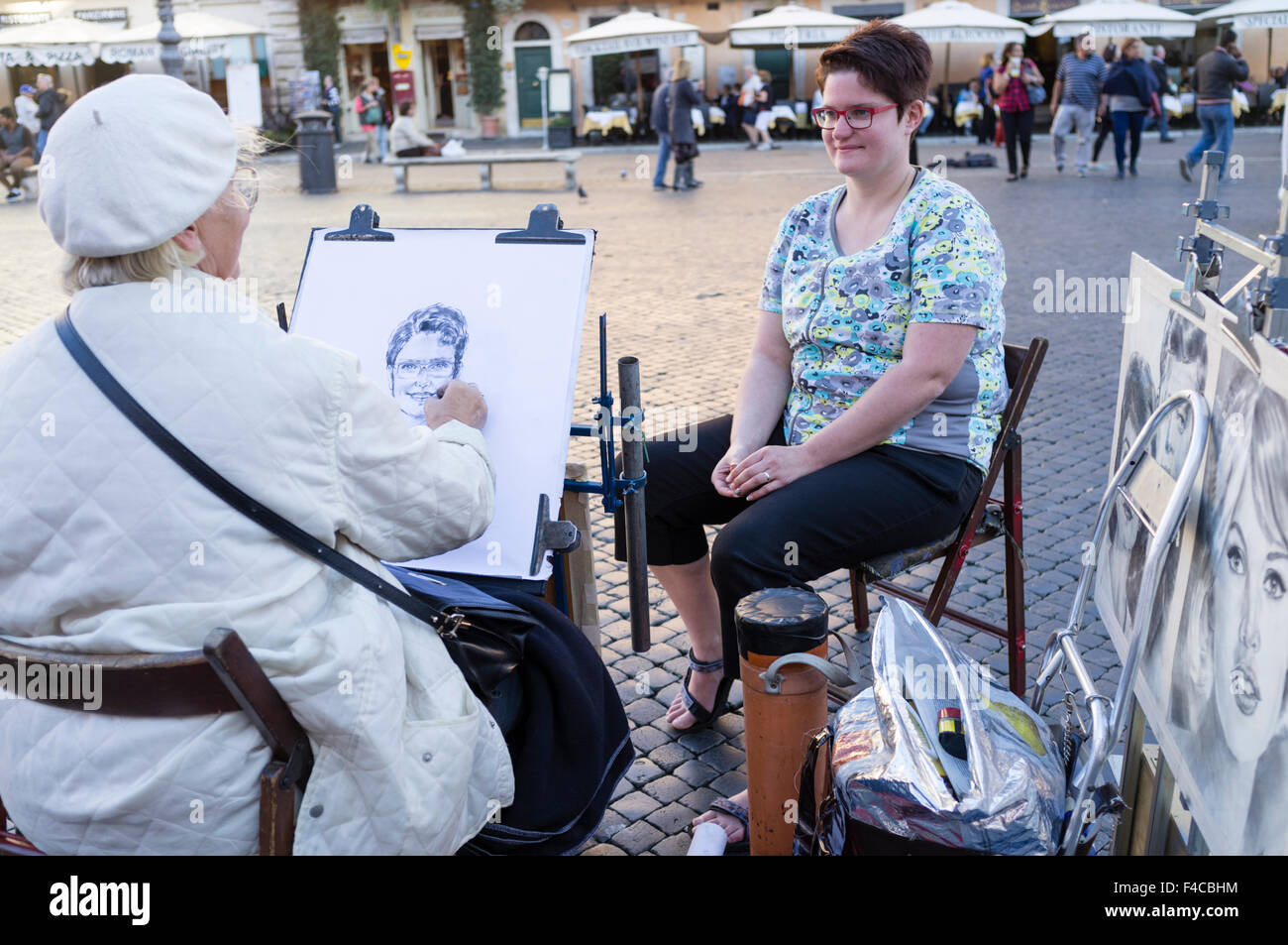 Painter portraying hi-res stock photography and images - Alamy