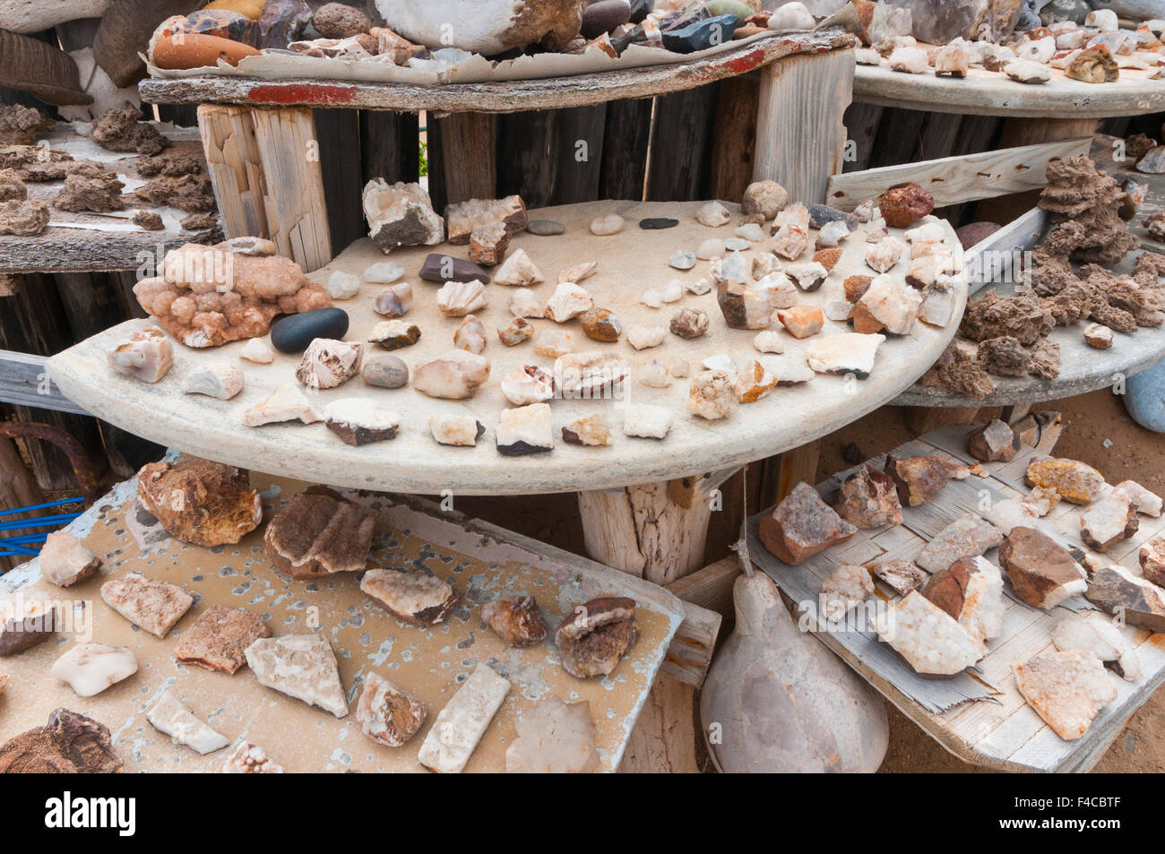 Fossils, Entrance of Springbok Wasser, Skeleton Coast National Park ...