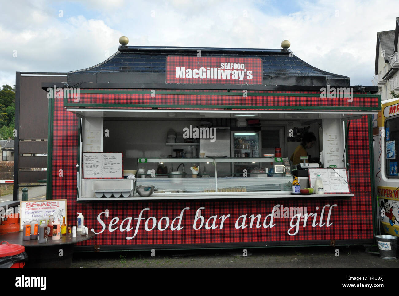 MacGillivray's seafood bar and grill Oban Stock Photo - Alamy