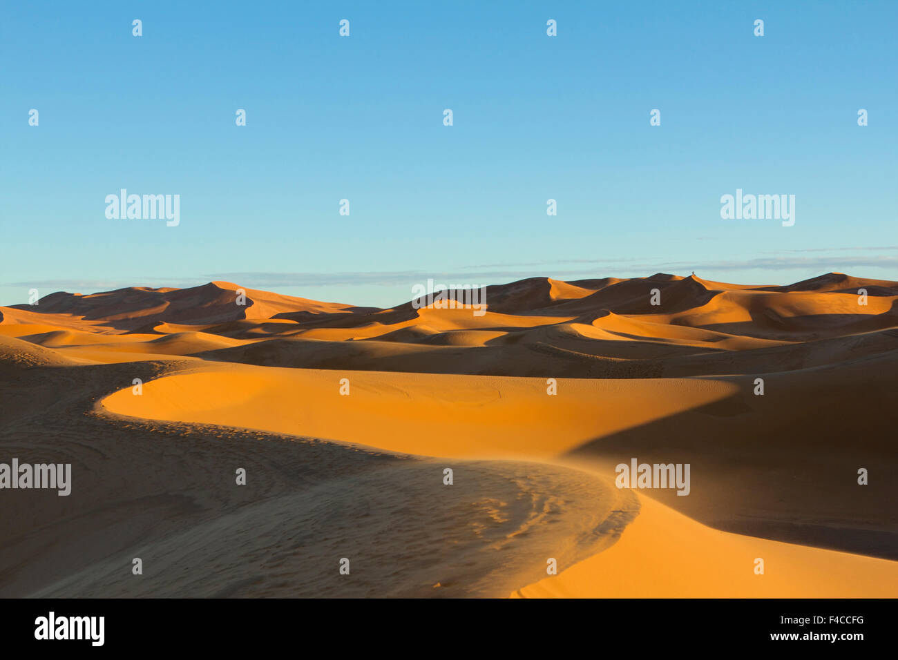 Morocco, Merzouga. The desert Stock Photo - Alamy