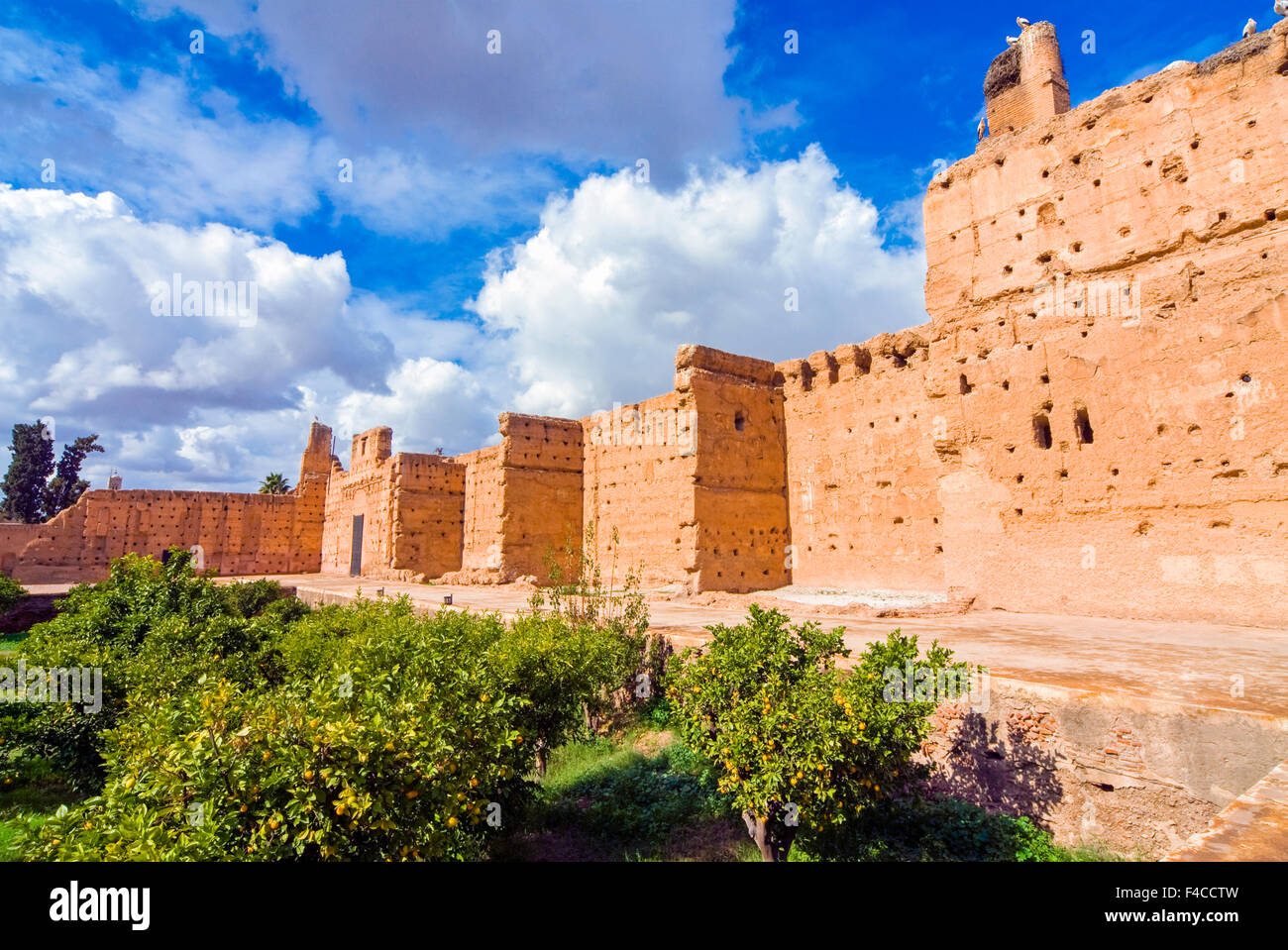 Palais el badii marrakech hi-res stock photography and images - Alamy