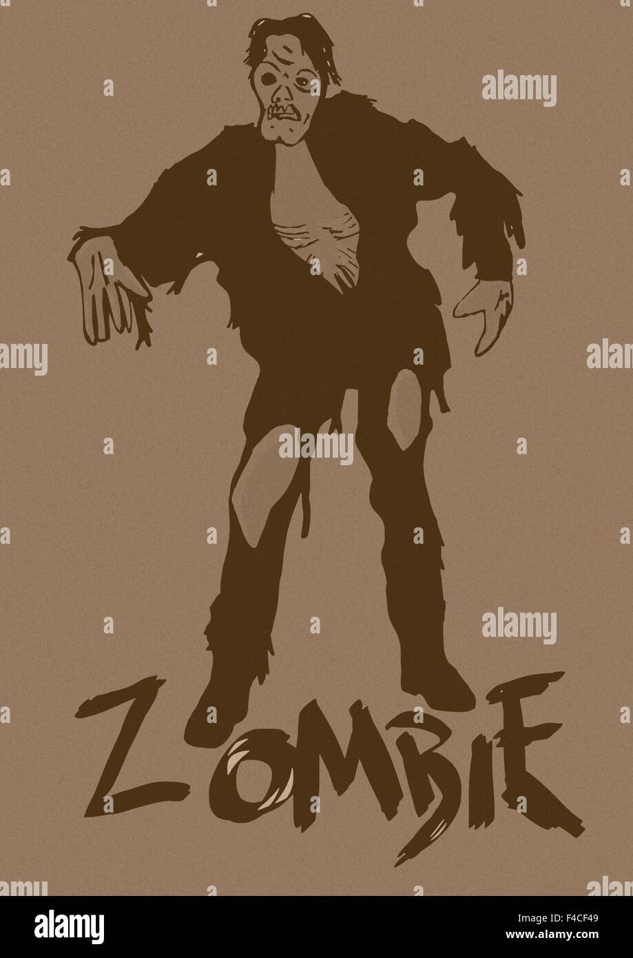 Vintage horror comic hi-res stock photography and images - Alamy