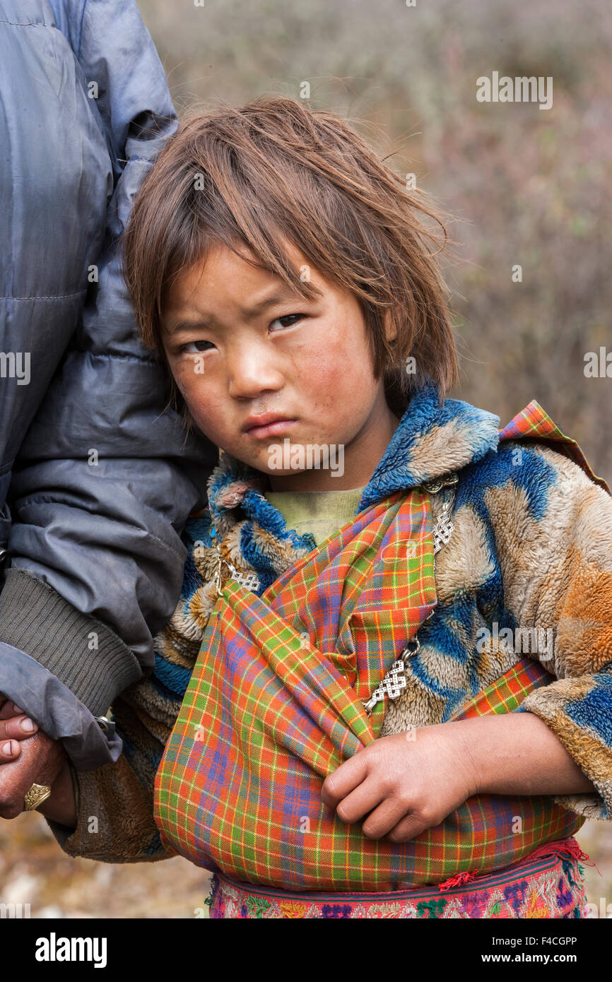 Bhutan, Bhutanese child Stock Photo - Alamy