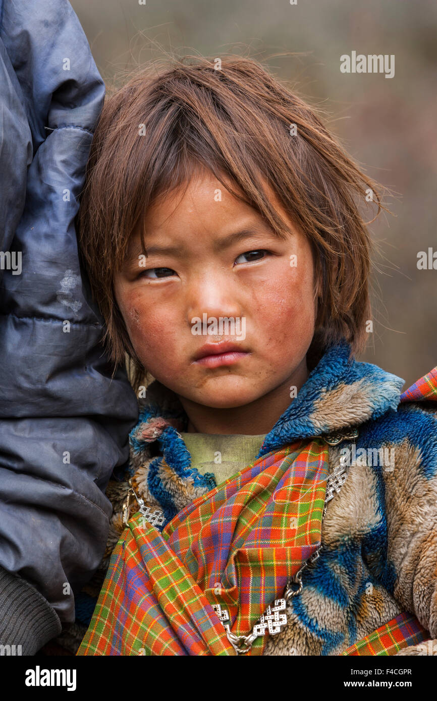Bhutan, Bhutanese child Stock Photo - Alamy