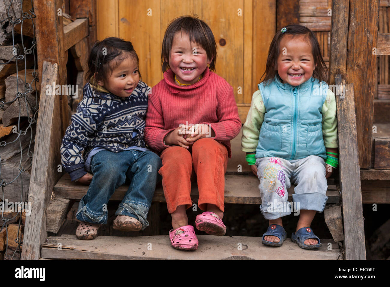 Bhutanese children hi-res stock photography and images - Alamy