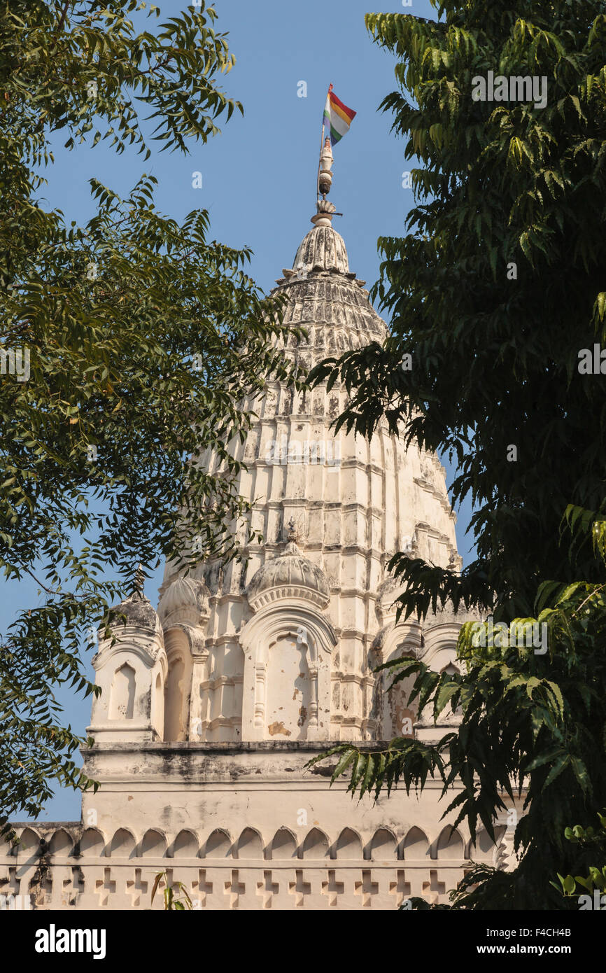 India, Madhya Pradesh, Chhatarpur District, View of Khajuraho Temple ...