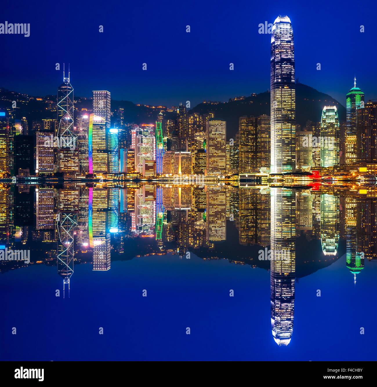 Hong Kong skyline Stock Photo - Alamy