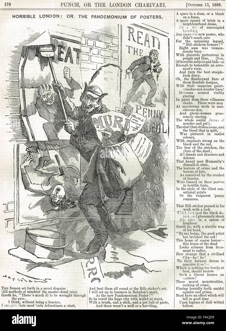 Punch cartoon jack the ripper hi-res stock photography and images - Alamy